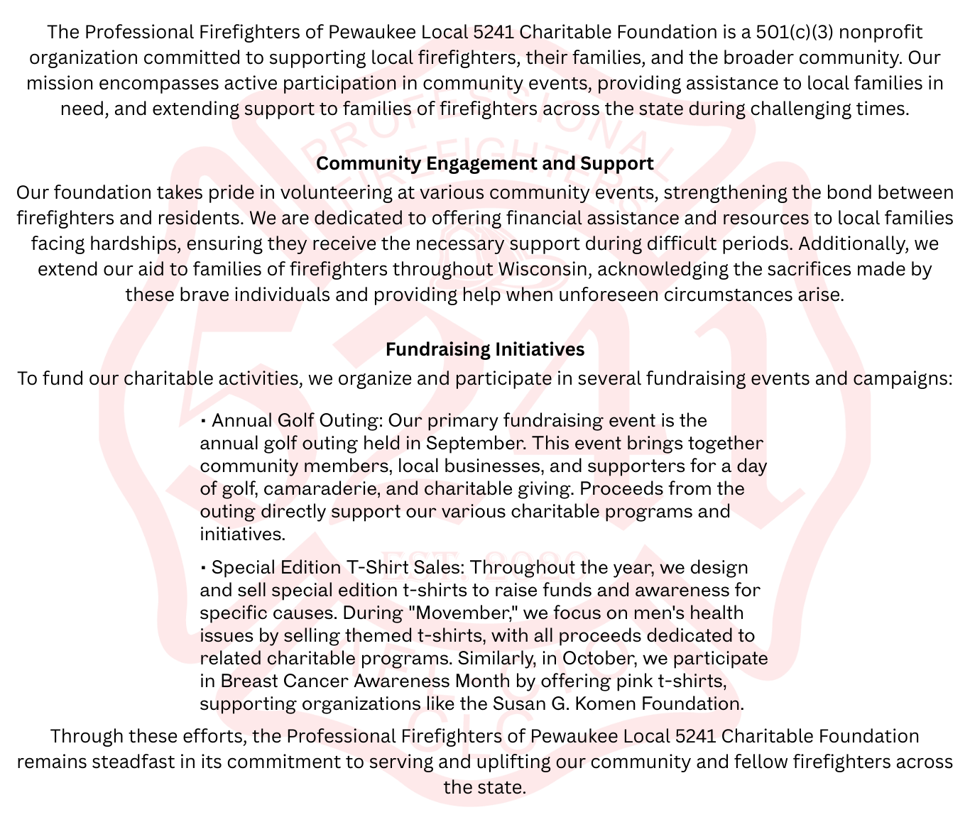 IAFF Local 5241 | Charitable Foundation